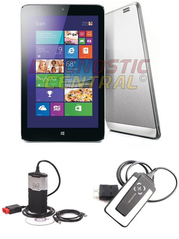 Touchscreen Windows Auto Diagnostic Tablet Code Reader Scanner